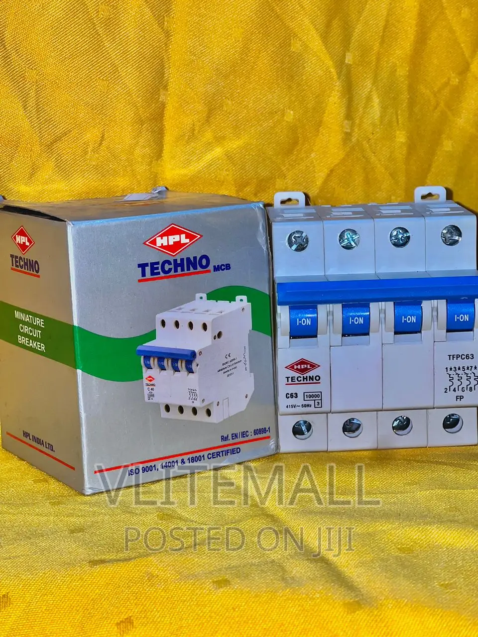 HPL 4pole 63a Miniature Circuit Breaker for sale - VLiteMall Price: GH ...