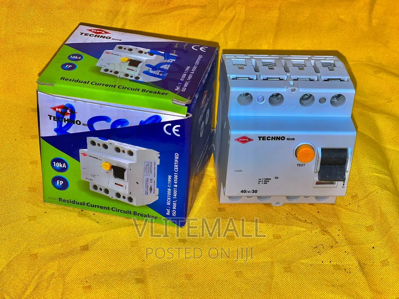 HPL Techno RCCB 40A 4pole in Accra New Town - Electrical Equipment, Vlitemall Enterprise | Jiji ...