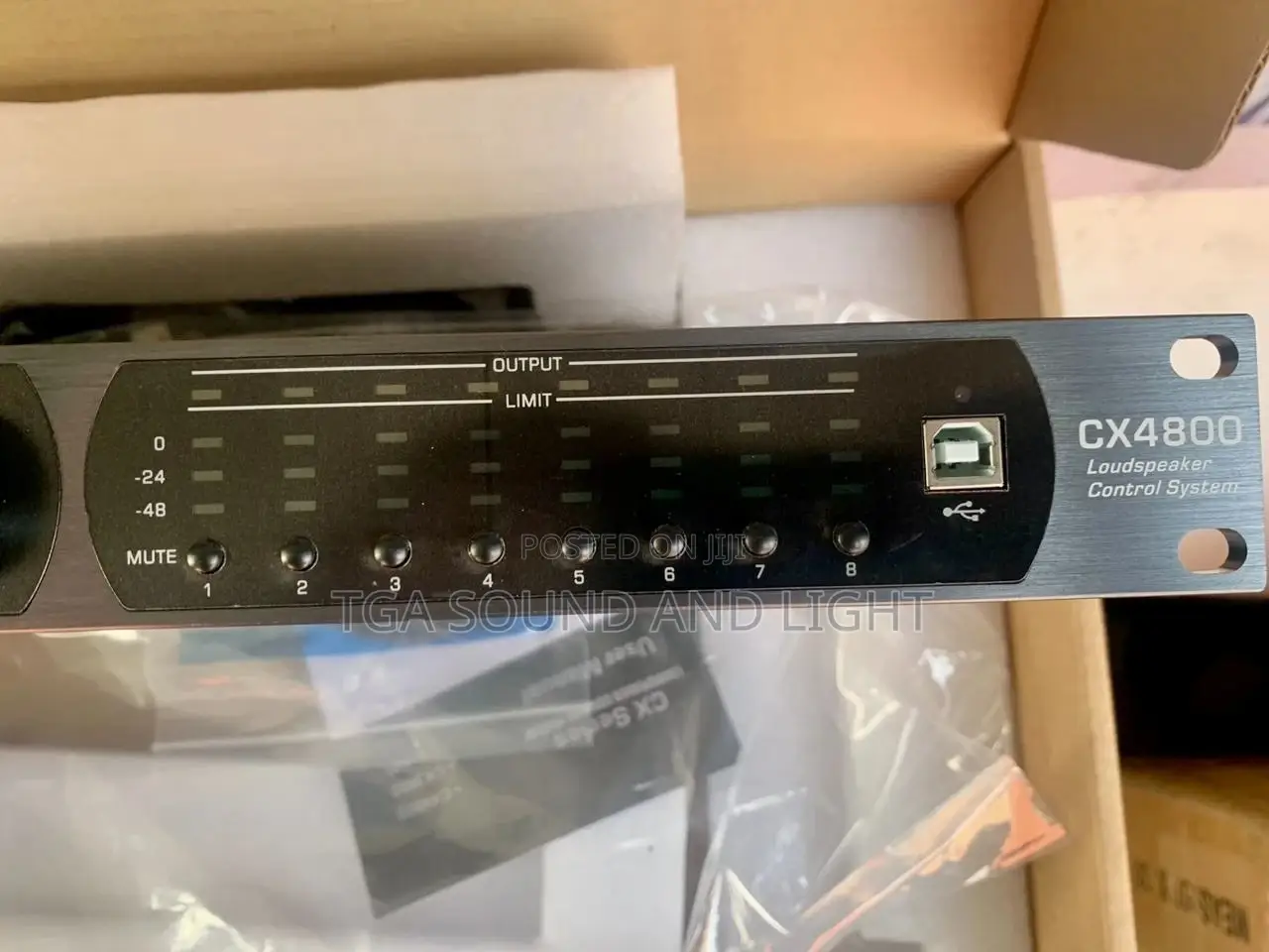 Dbx 4x8 Loudspeaker Control System (Cx4800) in Accra Metropolitan - Audio & Music Equipment, Tga ...