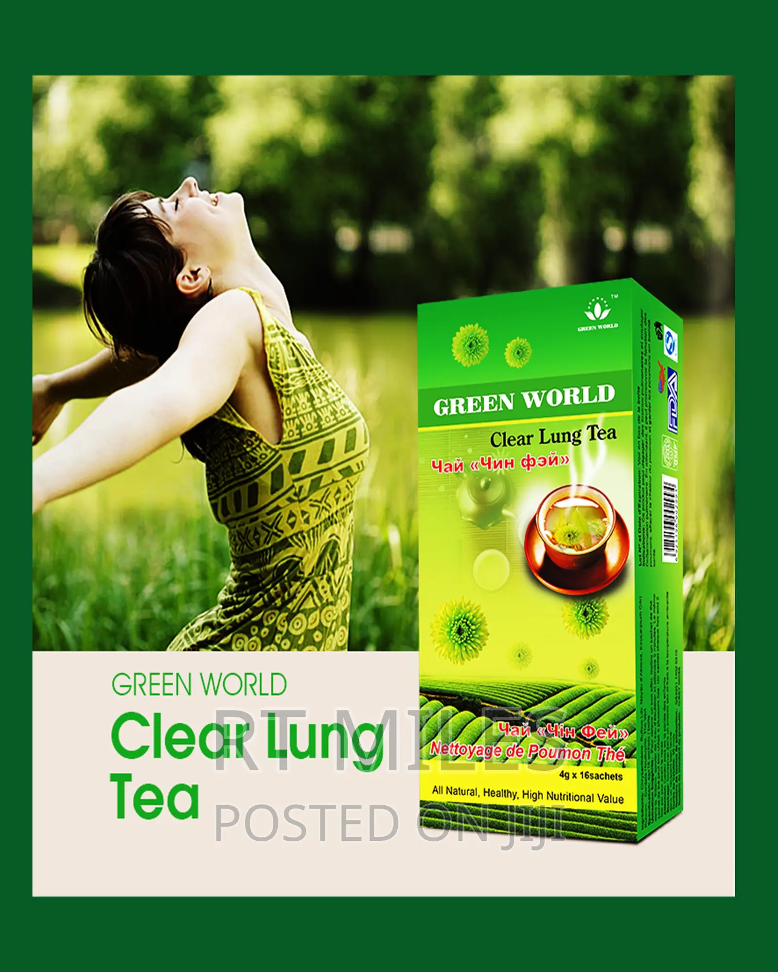 Green World Clear Lung Tea Price in Accra Kumasi Ghana in Accra ...