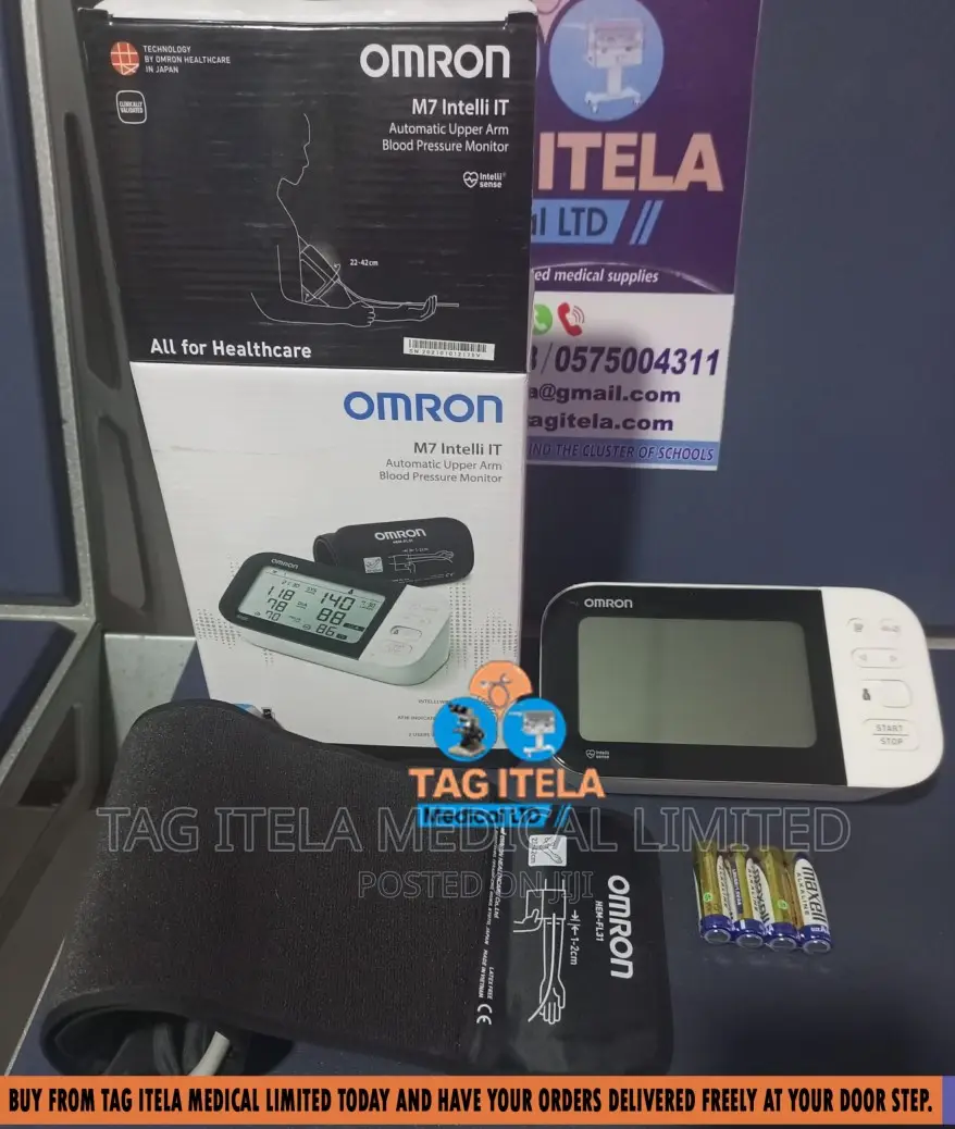 Blood Pressure Machine Bp (Omron M7) in Accra Metropolitan - Medical ...