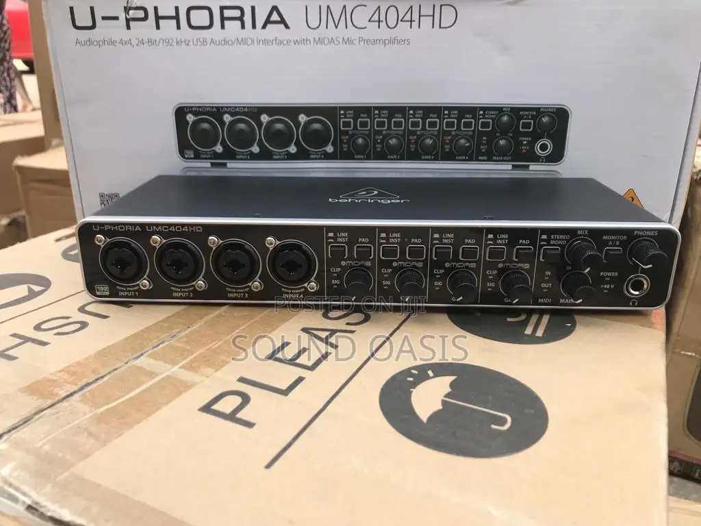 Behringer U-Phoria UMC404HD USB Audio Interface in Accra Metropolitan ...