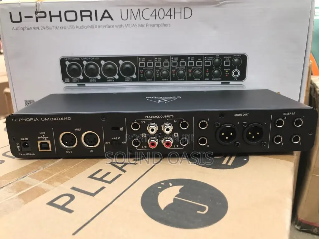 Behringer U-Phoria UMC404HD USB Audio Interface in Accra Metropolitan ...