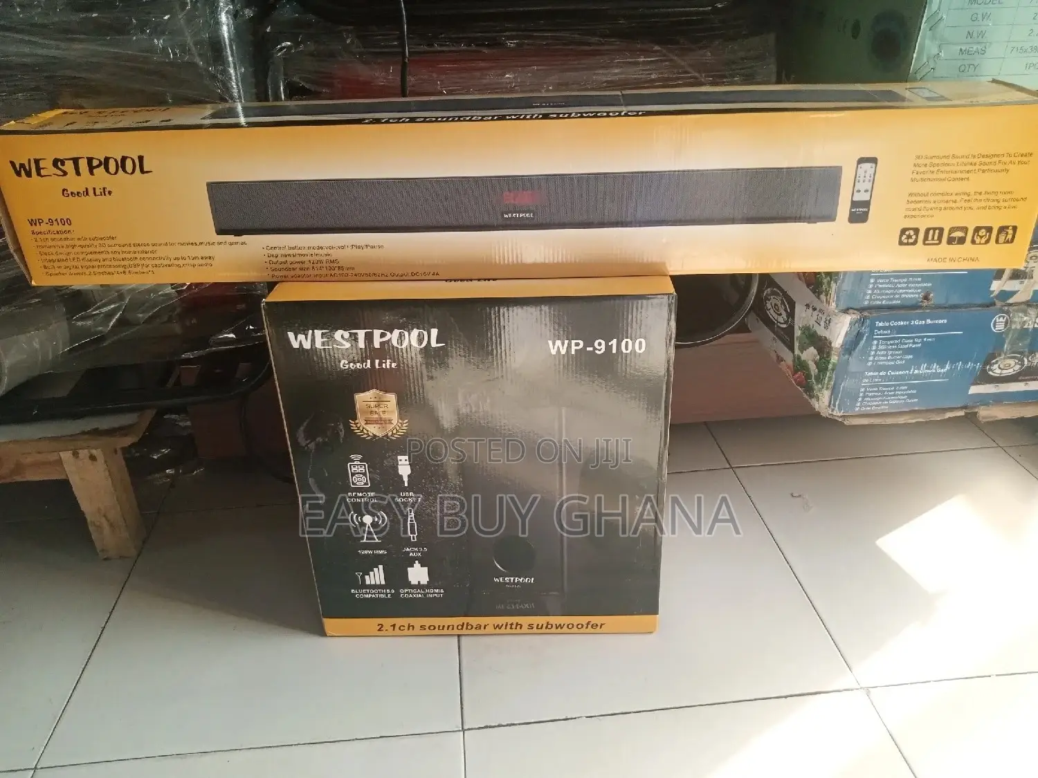 Sound System With Sound Bar Westpool in Accra Metropolitan - Audio ...