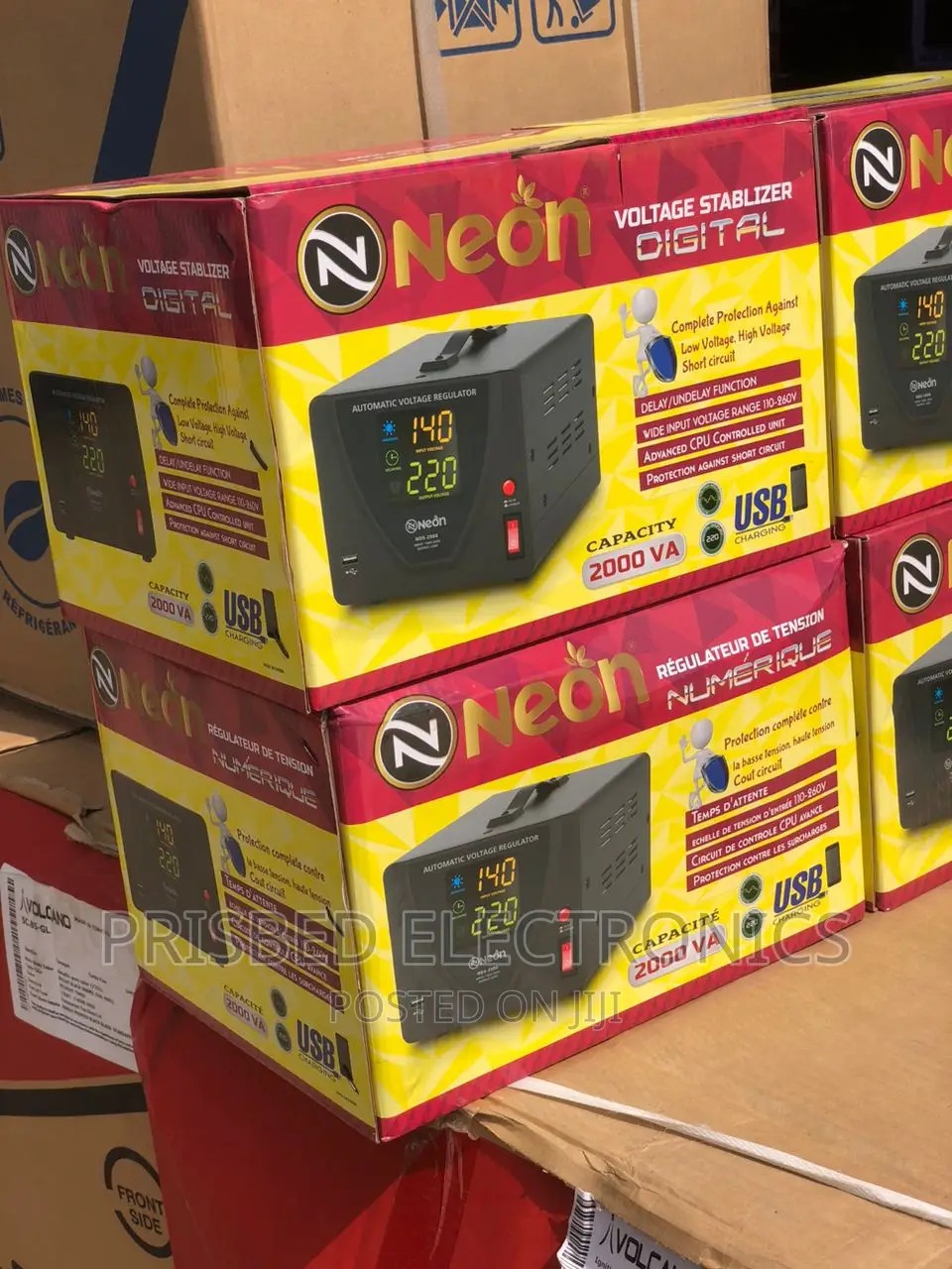 Neon Double Stabilizer/ Voltage Regulator 2000V in Achimota ...