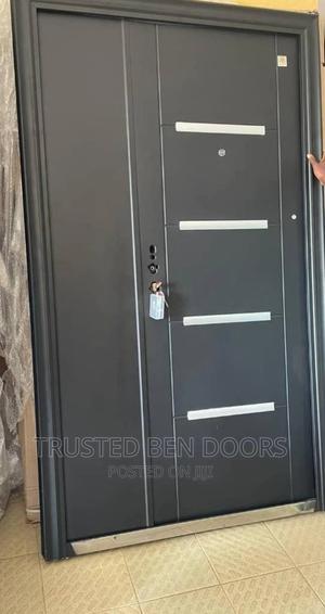 Paladin Black One and Half Door Turkish Metal [Single+Double in Accra Metropolitan - Doors, Ben ...