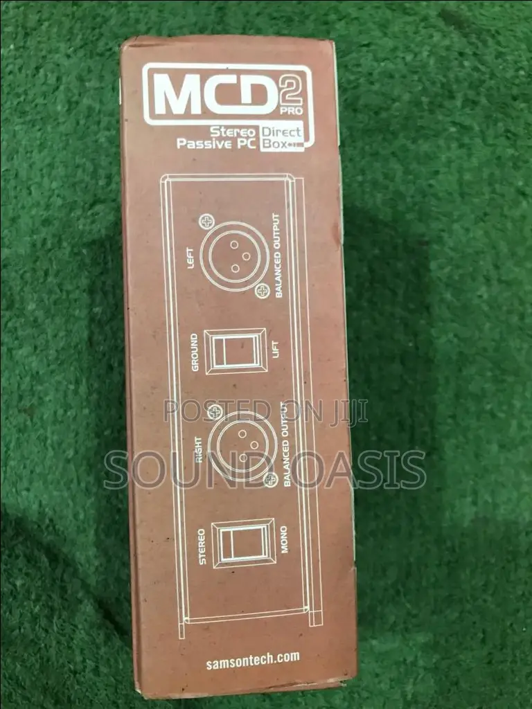 Samson MCD 2-Pro Stereo Passive DI Box in Accra Metropolitan - Audio ...