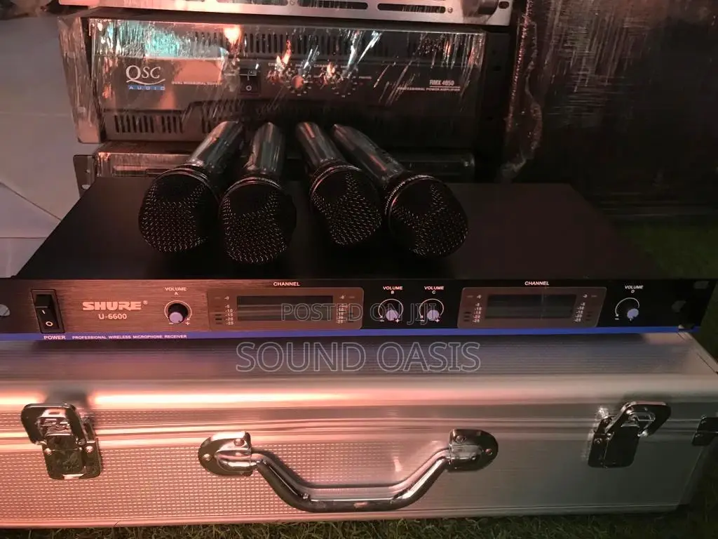 Shure U-6600 4in1 Wireless Microphone in Accra Metropolitan - Audio ...