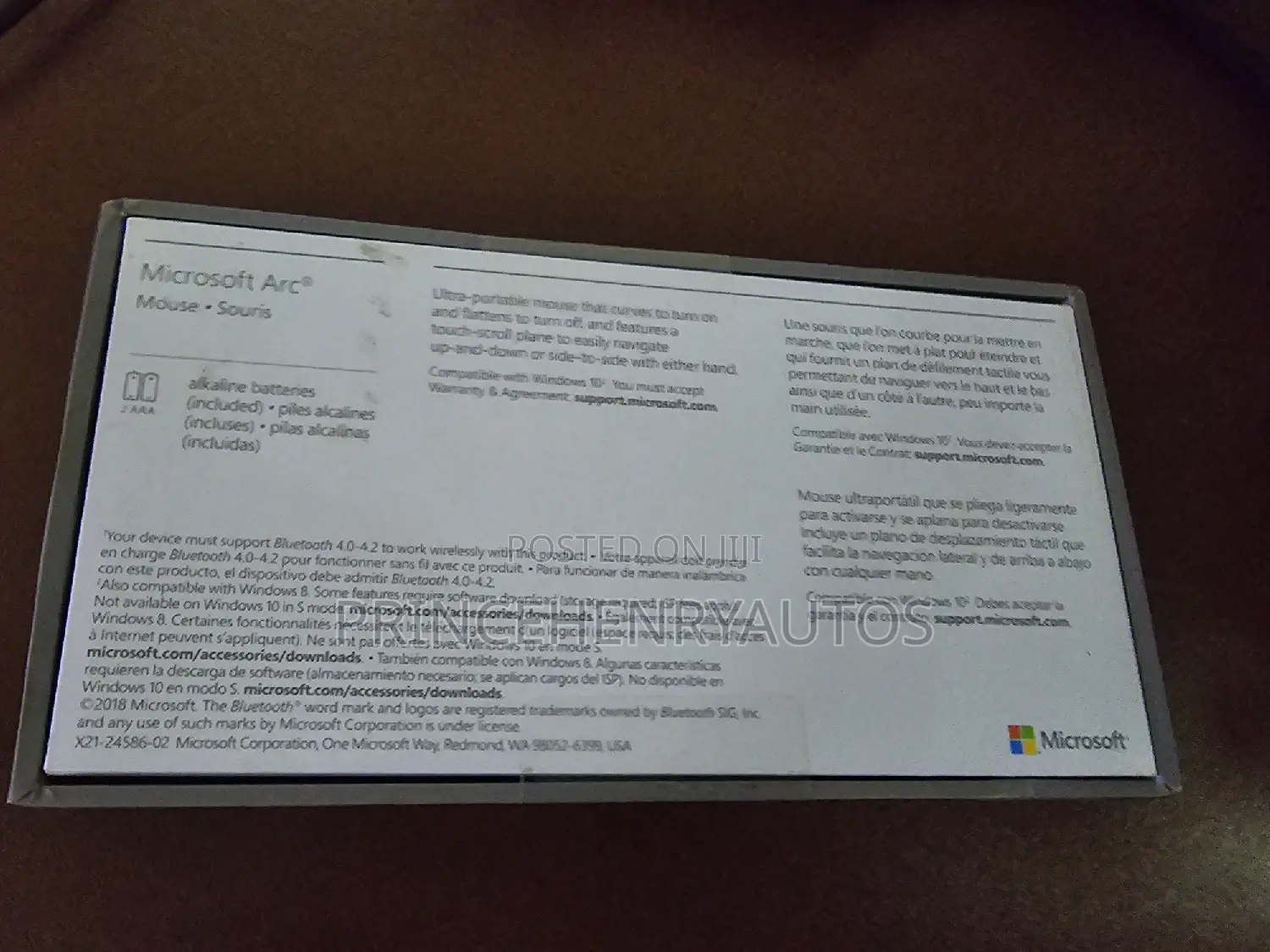 Microsoft Arc Touch Wireless Touch Mouse (Elg-00001) in Lartebiokoshie ...