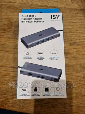 USB-C 6in1 Multi Hub Mult Port Adapter Type-C Hub ISY Brand in East ...