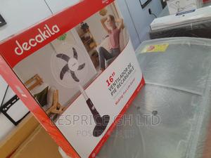 Decakila 16 Inch" Rechargeable Stand Fan Great in Osu - Home Appliances ...