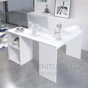 Desk Office Workstation Table L-Shaped Corner W/ Storage Sh in Accra ...