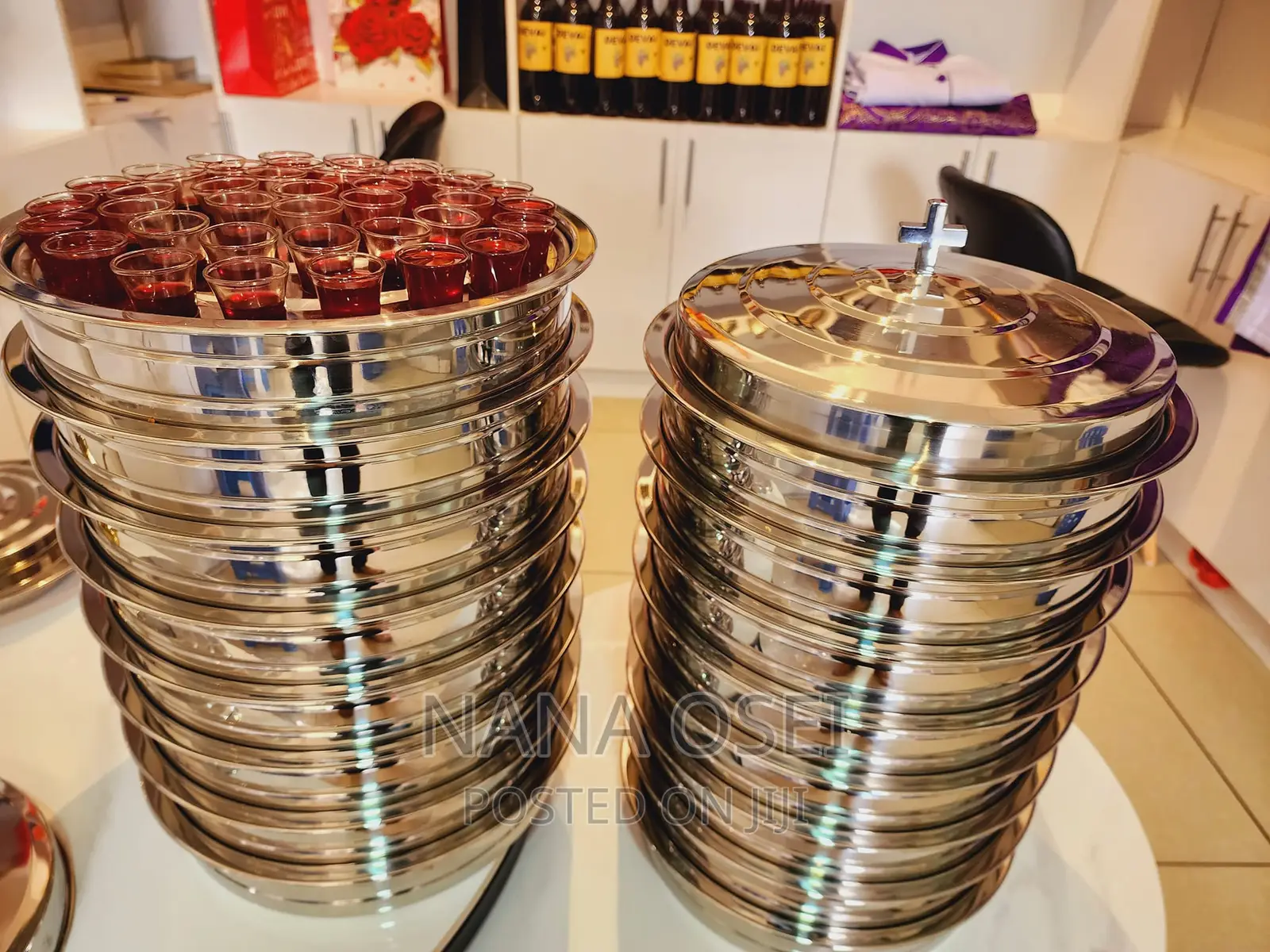 Communion Trays for sale - Price: GH₵ 550 on Jiji.com.gh [Circle]