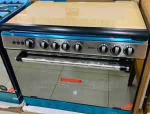 Perfect Midea 5 Burner Gas Cooker Oven Grill Fully Option 60 in Accra ...
