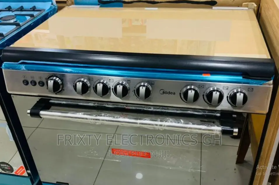 Classic Midea 5 Burner Gas Cooker Oven Grill Fully Option 60 in Accra ...
