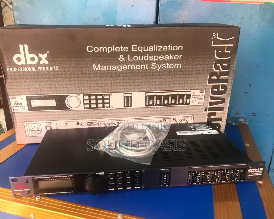 DBX Driverack 260 2x6 I/O Loudspeaker Management System in Accra Metropolitan - Audio & Music ...