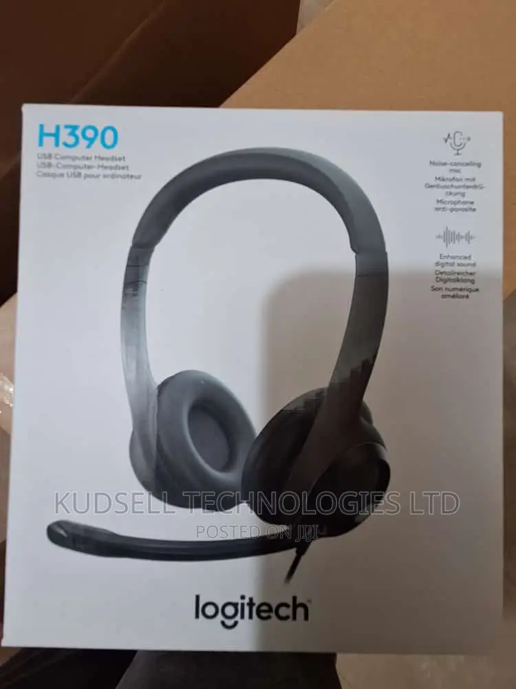 Logitech Headset H390 in Lapaz - Headphones, Kudsell Technologies | Jiji.com.gh