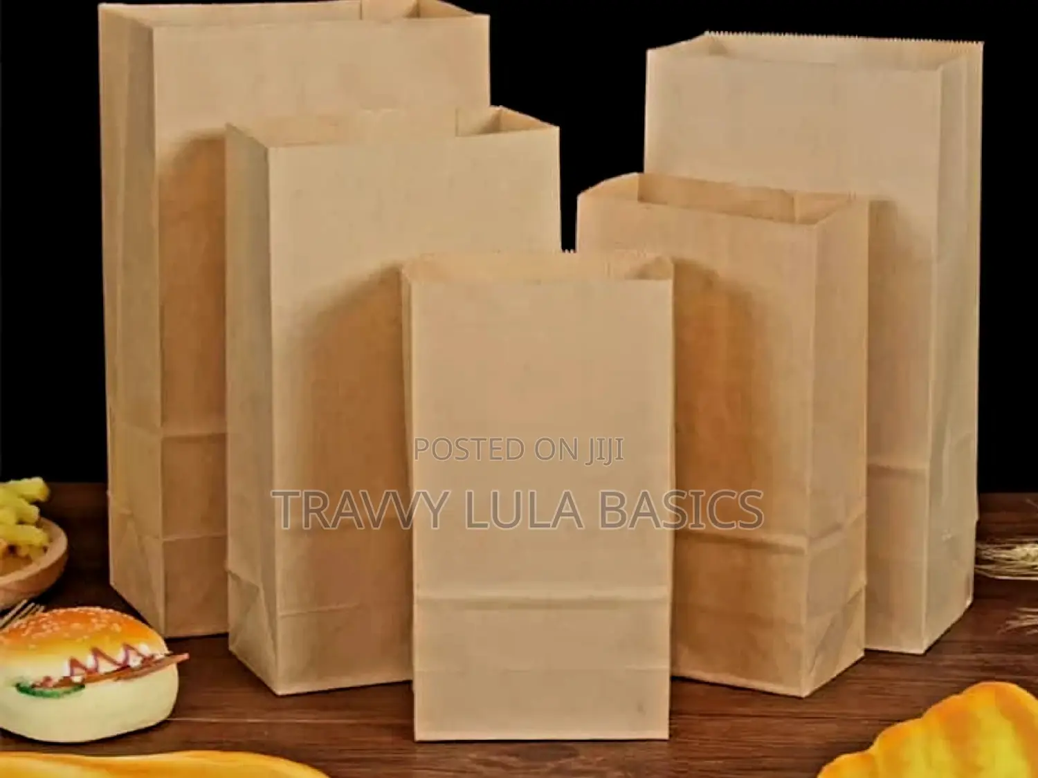 New Hard Kraft Paper Food Bags(Brown) in Achimota - Manufacturing ...