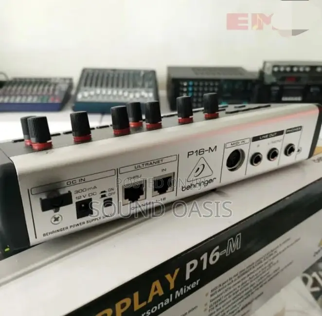 Behringer Powerplay P16-M 16-Channel Digital Personal Mixer in Accra ...