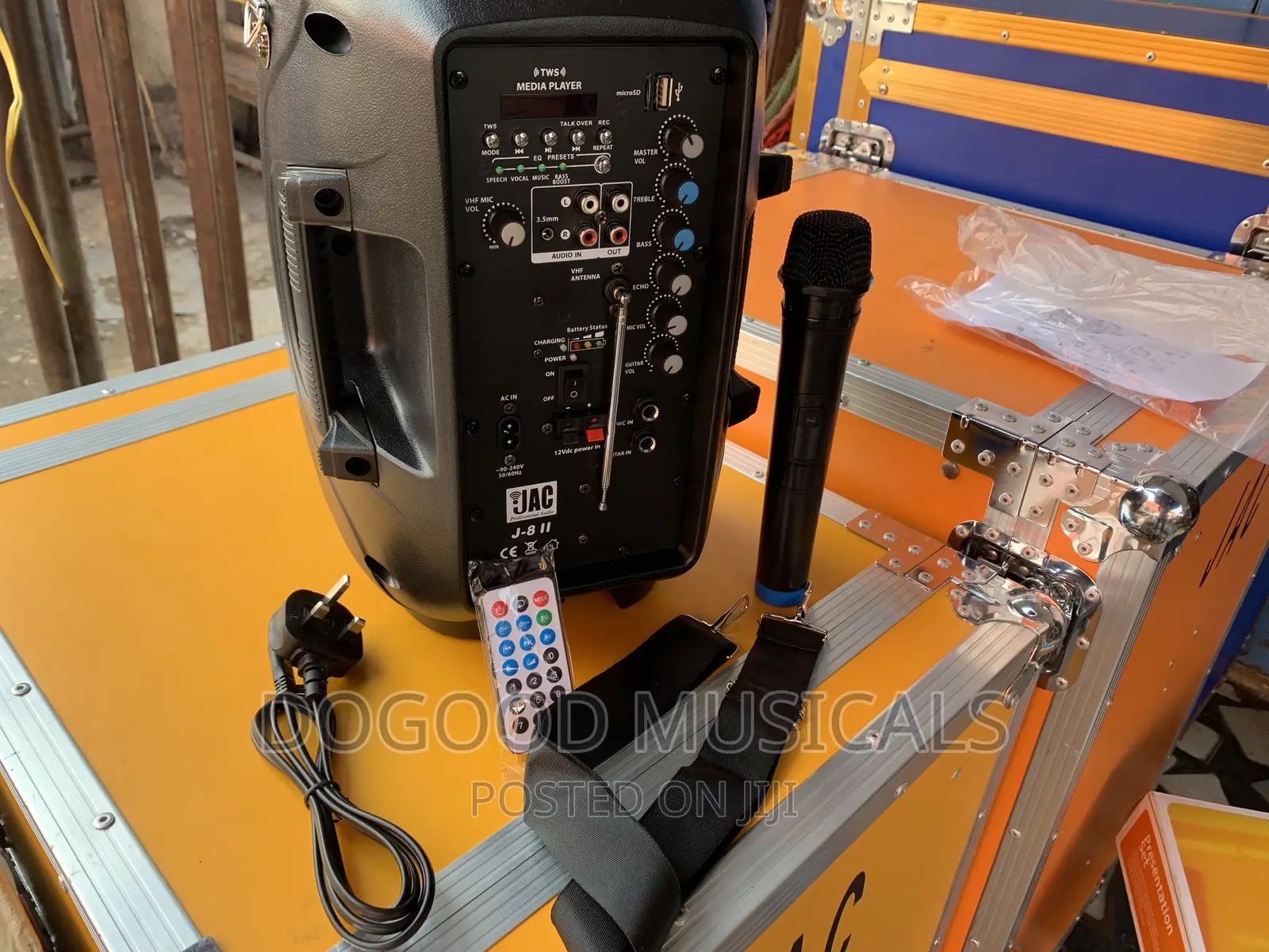 JAC 8inch Rechargeable Speaker in Accra Metropolitan - Audio & Music ...