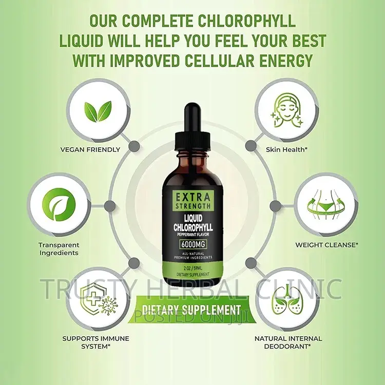 Extra Strength Liquid Chlorophyll 6000mg ( Detox N Skin Care in Accra ...