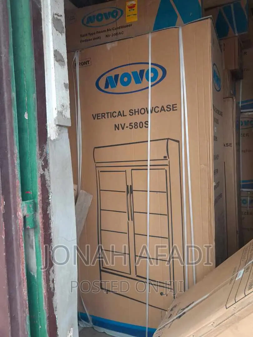 Novo 533L Double Door Display Fridge NV-580S Wardrobe in Accra New Town ...
