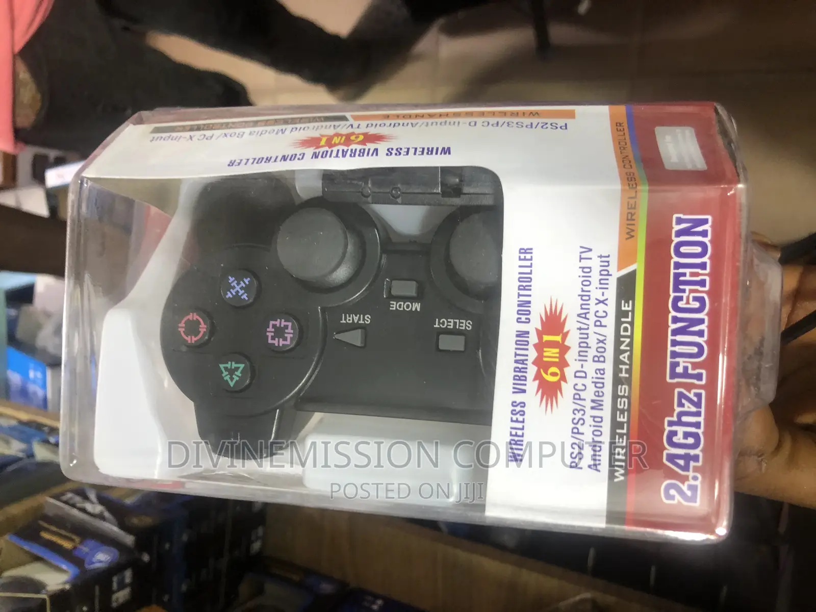 6in1 Wireless Game Controller /Pad/,For Laptop,Desktop,Tv, in Circle ...