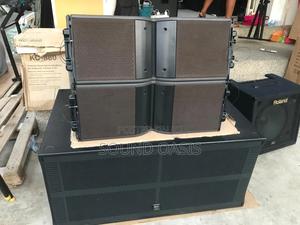 2pairs Array Speakers With RCF Passive Bass Amplifier Set in Accra ...