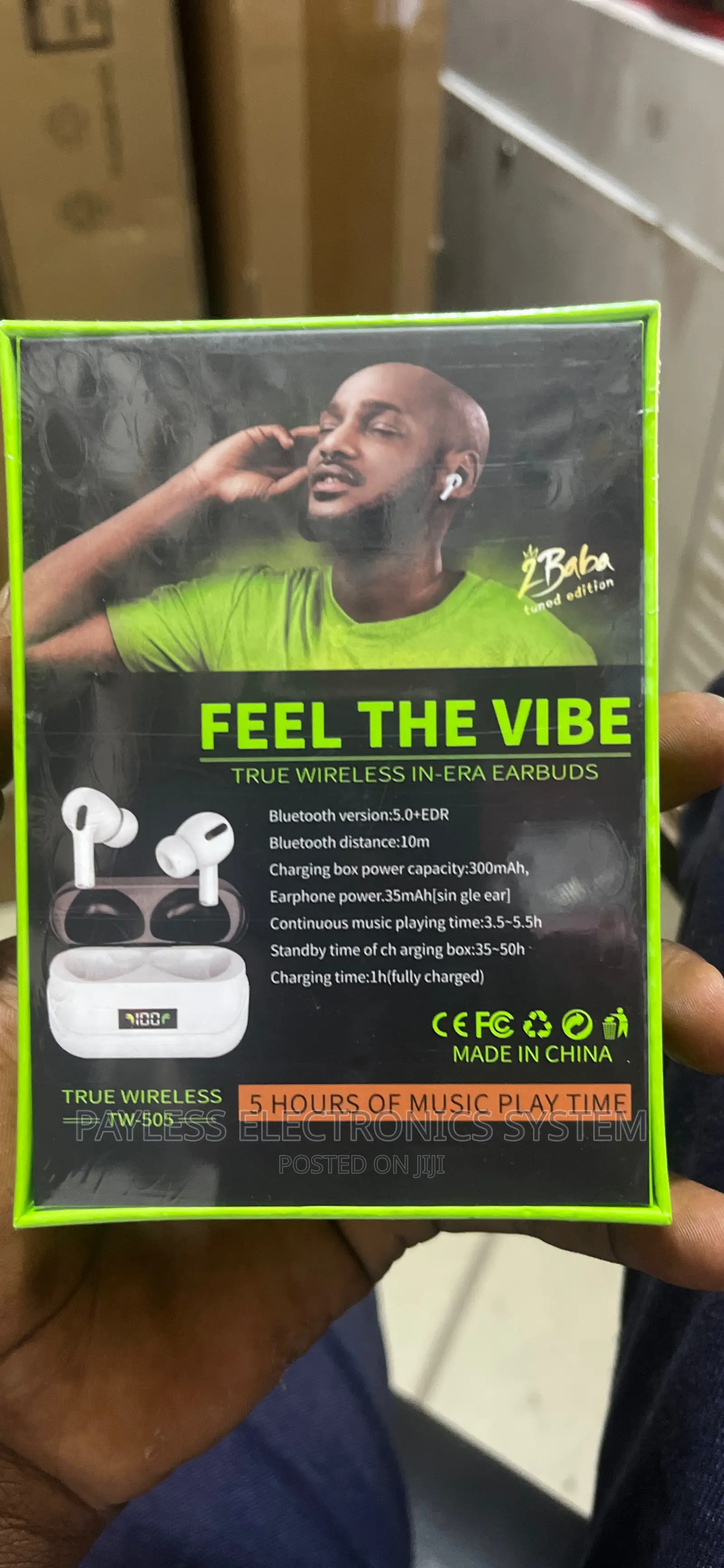 Oraimo Wireless Earbud in Adabraka - Headphones, Payless Electronics System | Jiji.com.gh