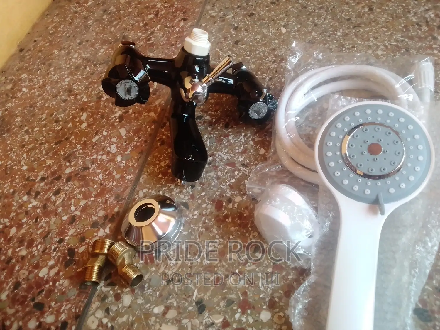 Plastic Telephone Shower Tap, Black in Accra Metropolitan - Plumbing ...