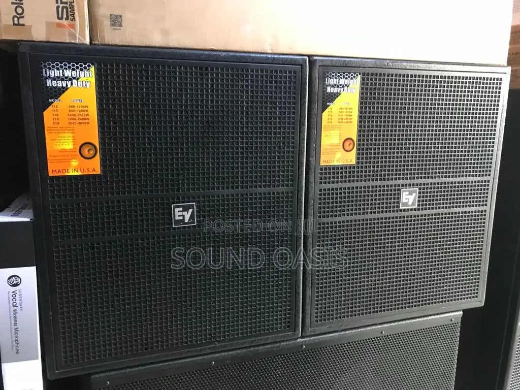 Electro-Voice(EV) 18" Passive Bass Speakers in Accra Metropolitan ...
