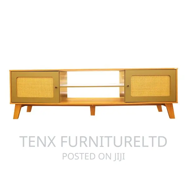 TV Stand Charlote (Rattan Oak/Mint) in Accra Metropolitan - Furniture ...