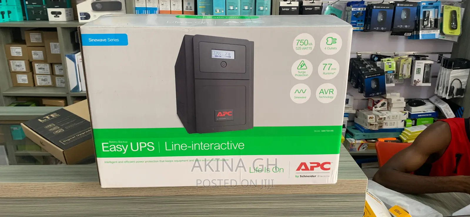 APC Smart Line-Interactive Easy Ups 750va Smv750i-Ms in Lapaz ...