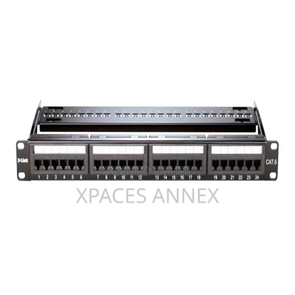 DLINK CAT6 24 Port Full Loaded Patch Panel in Adenta - Computer Accessories , Xpaces Annex ...