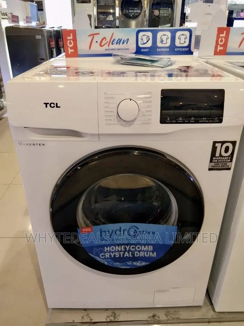 Wash-Rinse-Dry! TCL Front Load 11kg Fully Auto Wash Machine in Accra ...