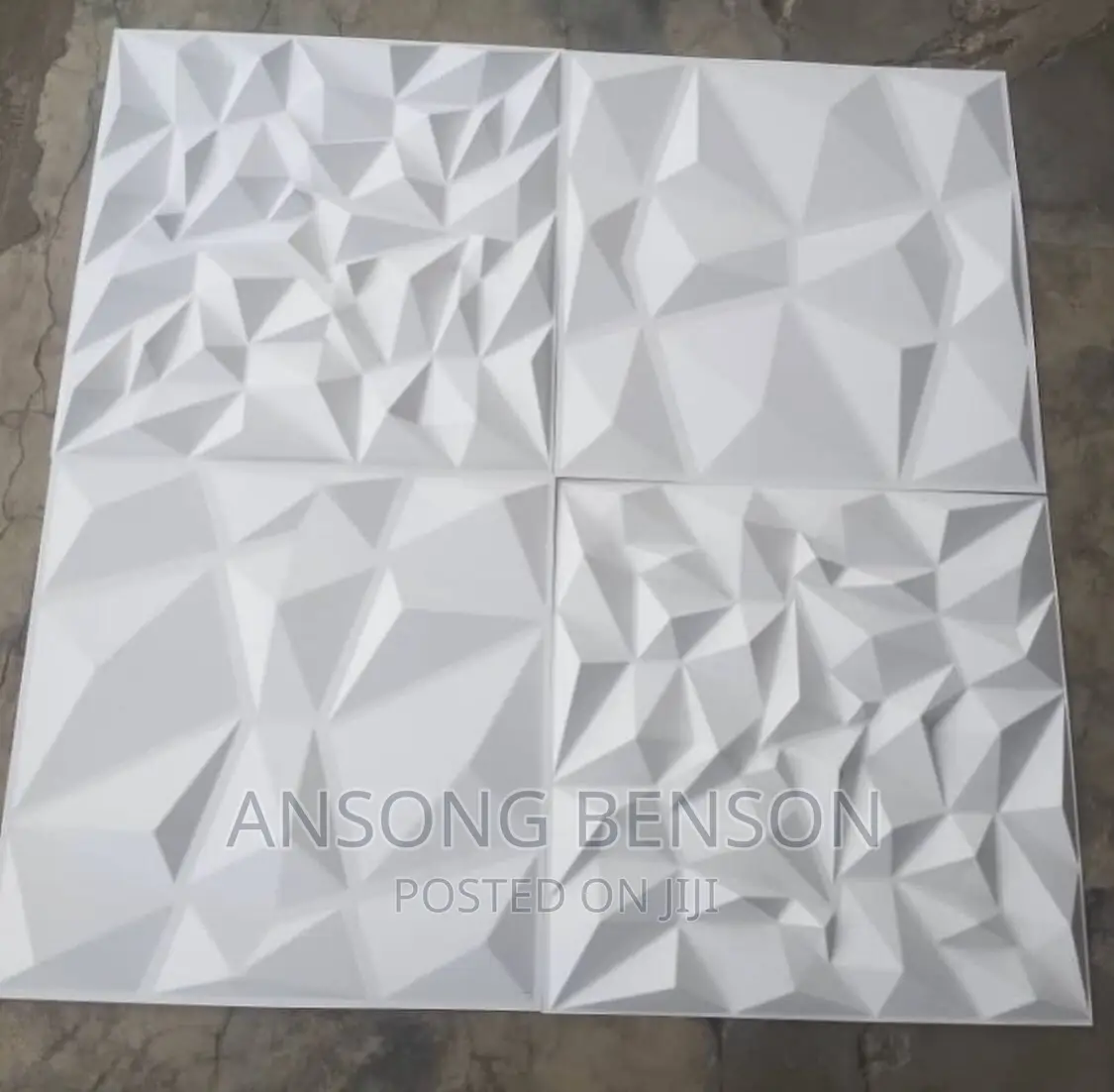 Square 3D PVC Wall Panel Sales And Installation in Accra Metropolitan ...