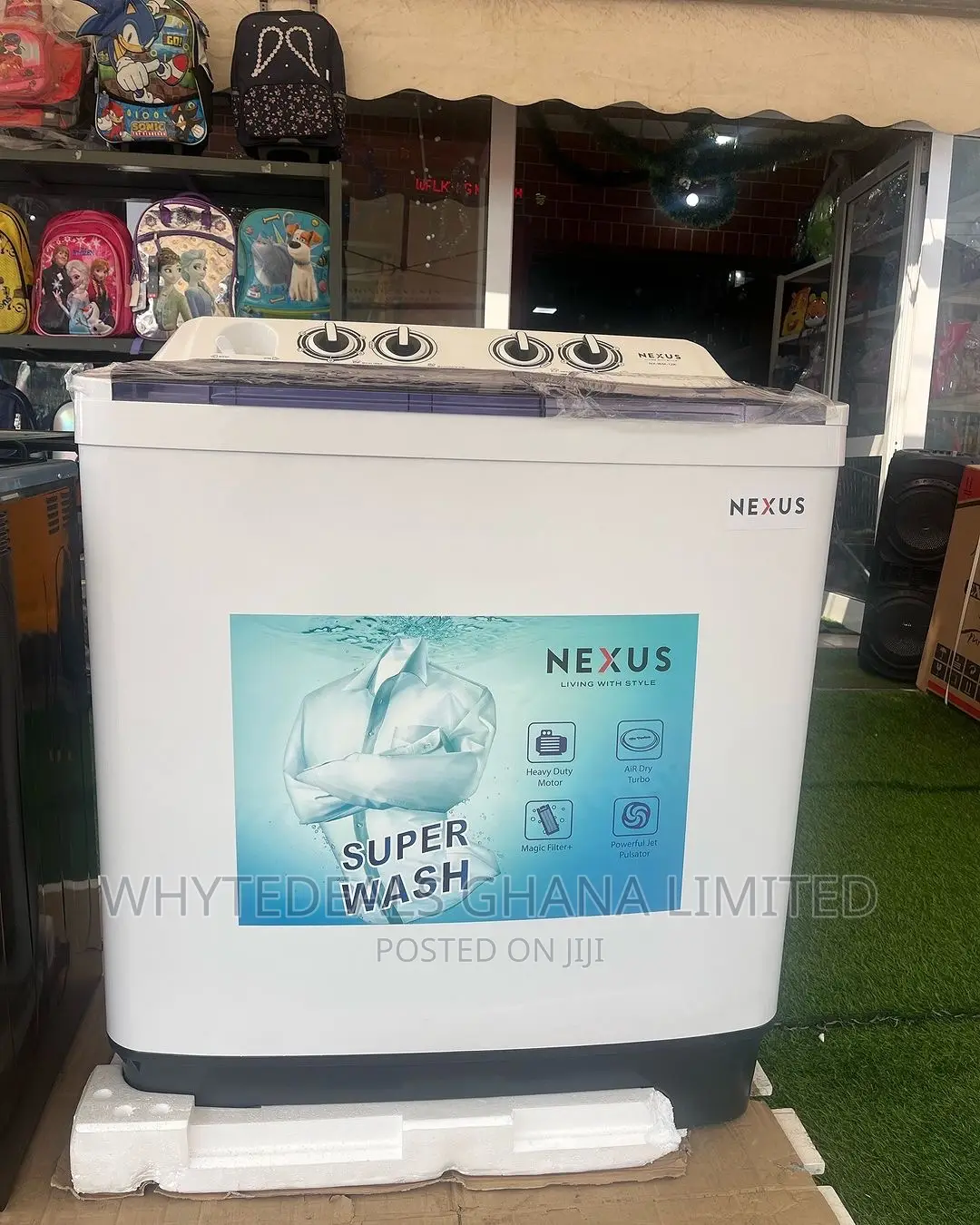 SUPER Wash! 12kg Nexus Top Load Semi Auto Washing Machine in Accra ...