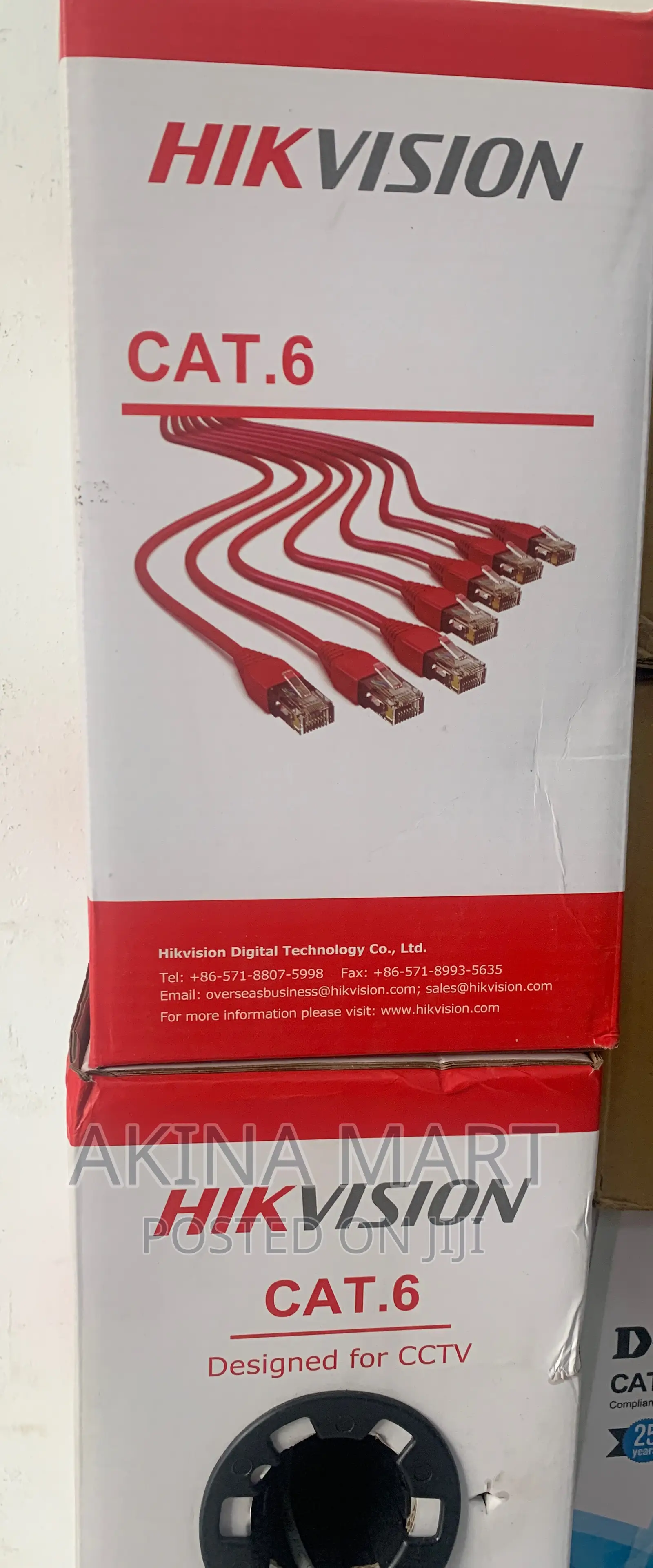 Hikvision Cat6 Full Coppernetwork Cable 305m in Lapaz - Accessories ...