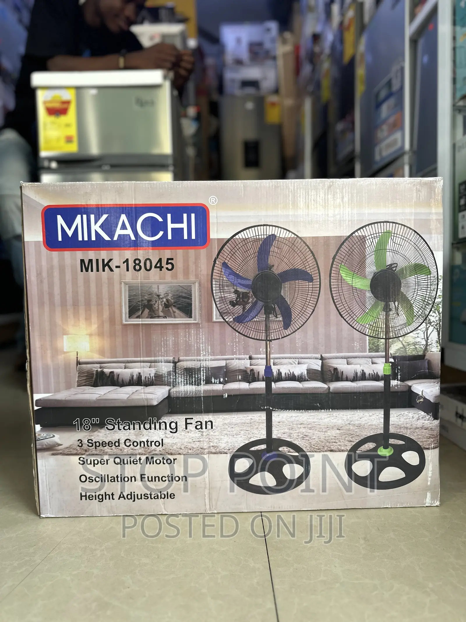 Mikachi 18 Inch Standing Fan in Kumasi Metropolitan - Home Appliances ...
