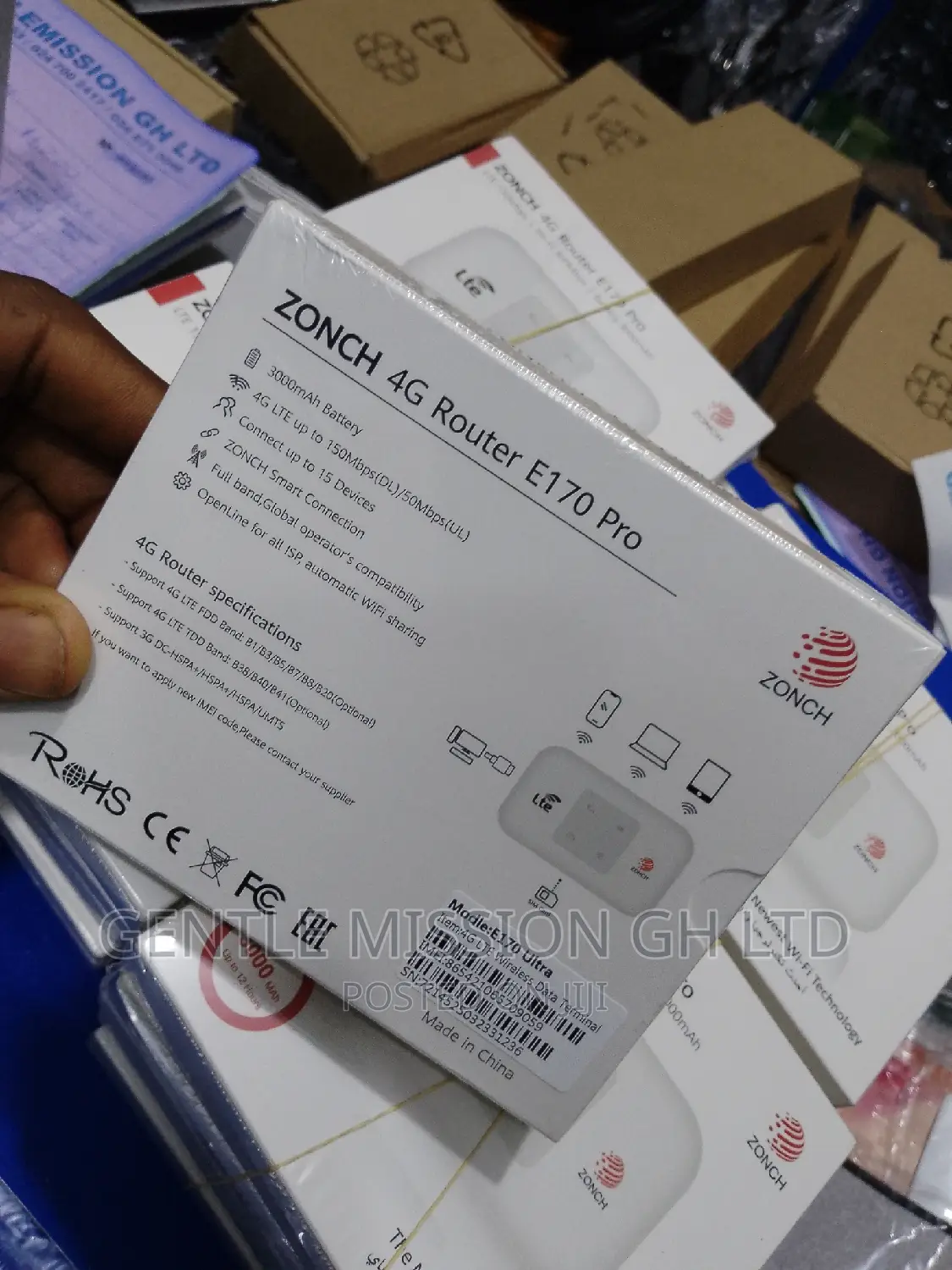 Zonch 4g/5g Mifi E170 Pro in Kokomlemle - Networking Products, Gentle ...