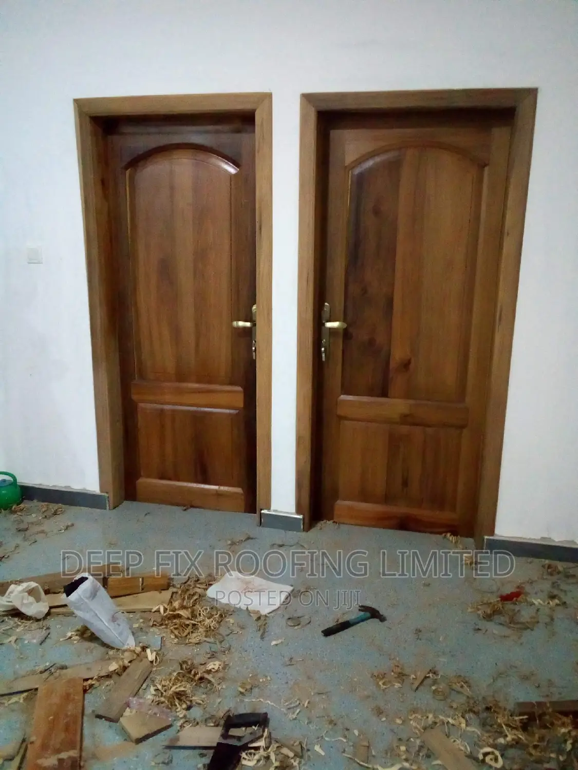 Wooden Doors Complete in Accra Metropolitan - Doors, Deep Fix Roofing ...