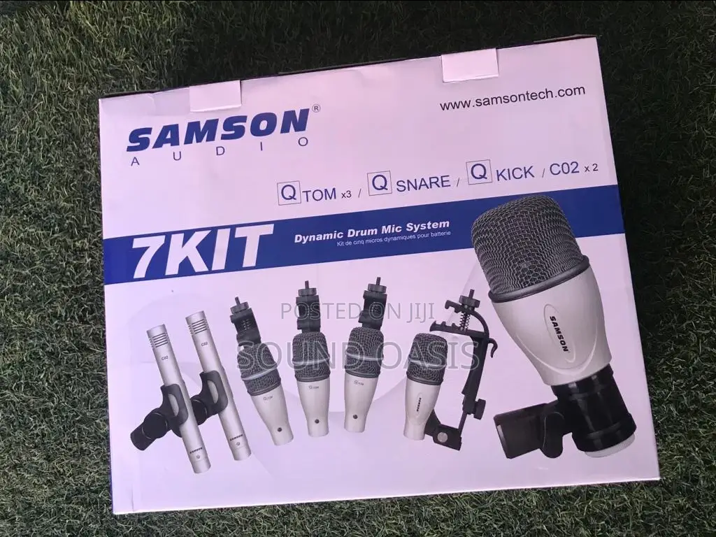 Samson 7kit 7-Piece Drum Microphone Set in Accra Metropolitan - Audio ...