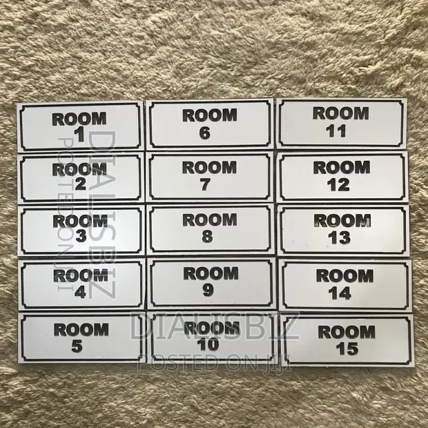 Room Numbering in Accra New Town - Stationery & Office Equipment ...