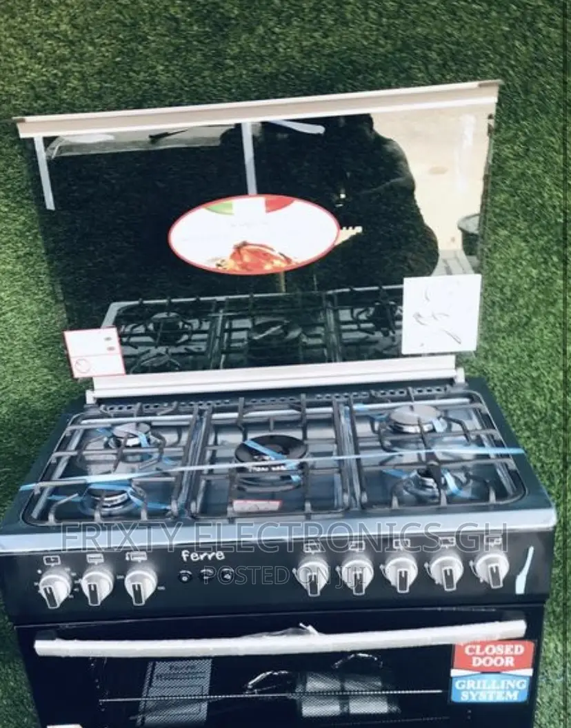 Latest Volcano 5 Burner Gas Cooker Oven Grill (60x90) in Accra ...