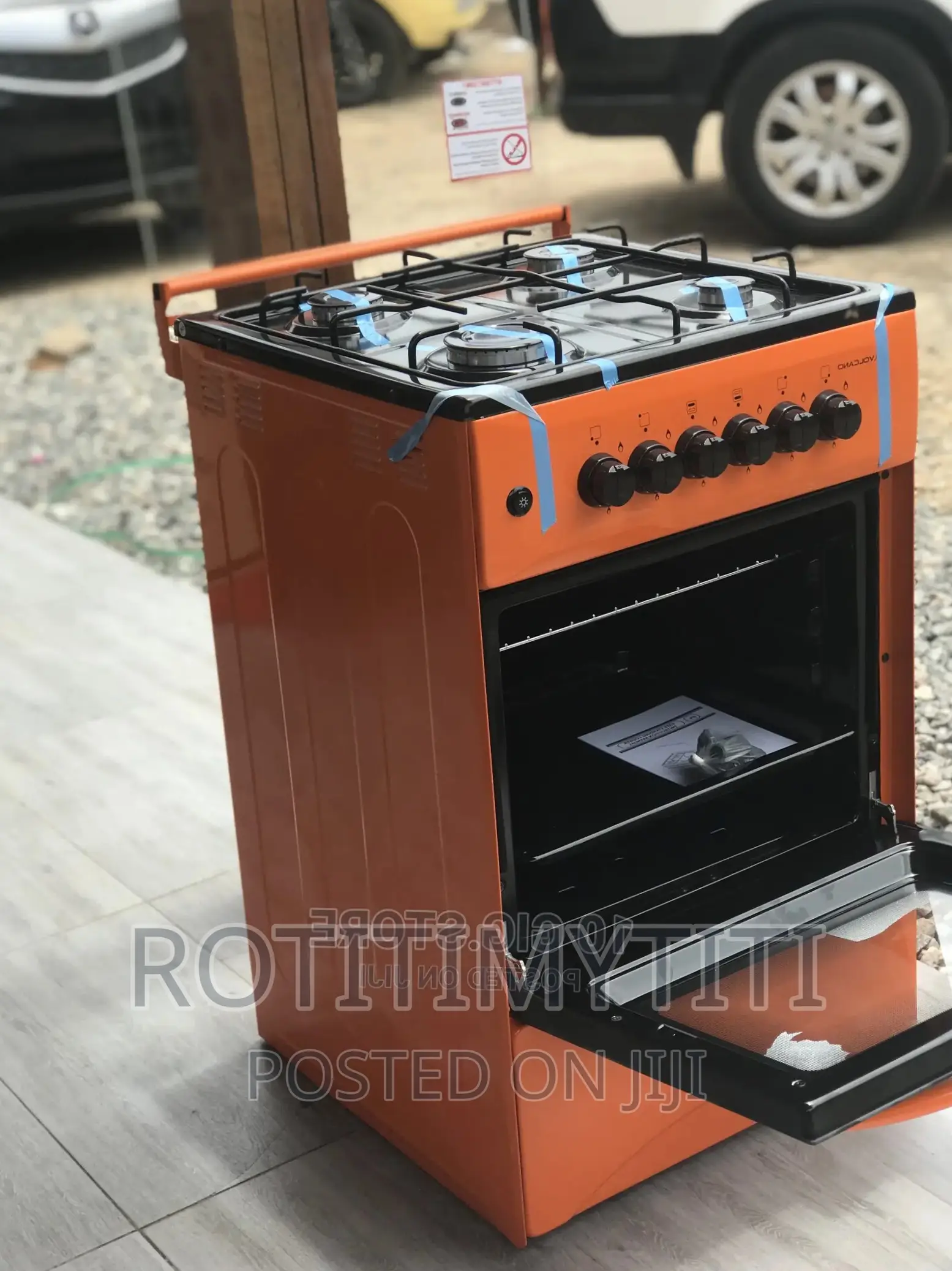 Volcano 50x50 Orange Gas Cooker With Oven Grill in Accra Metropolitan ...