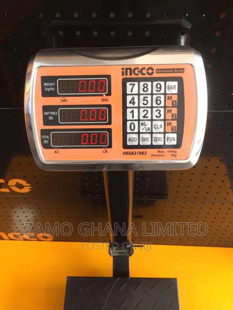 Ingco 100kg Electronic Scale - HESA31003 in Kokomlemle - Measuring ...
