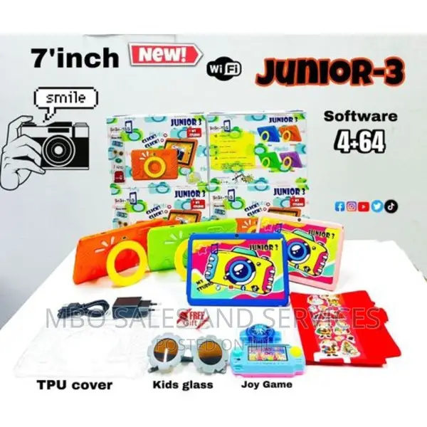 Bebe-Tab Junior 3 Android Kis Tablet 64/4gb - Wi-Fi Only in Accra ...