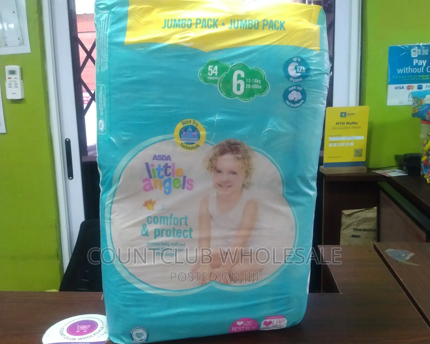Angel Diapers Jumbo Pack Size6 in West Legon - Baby & Child Care, Count ...
