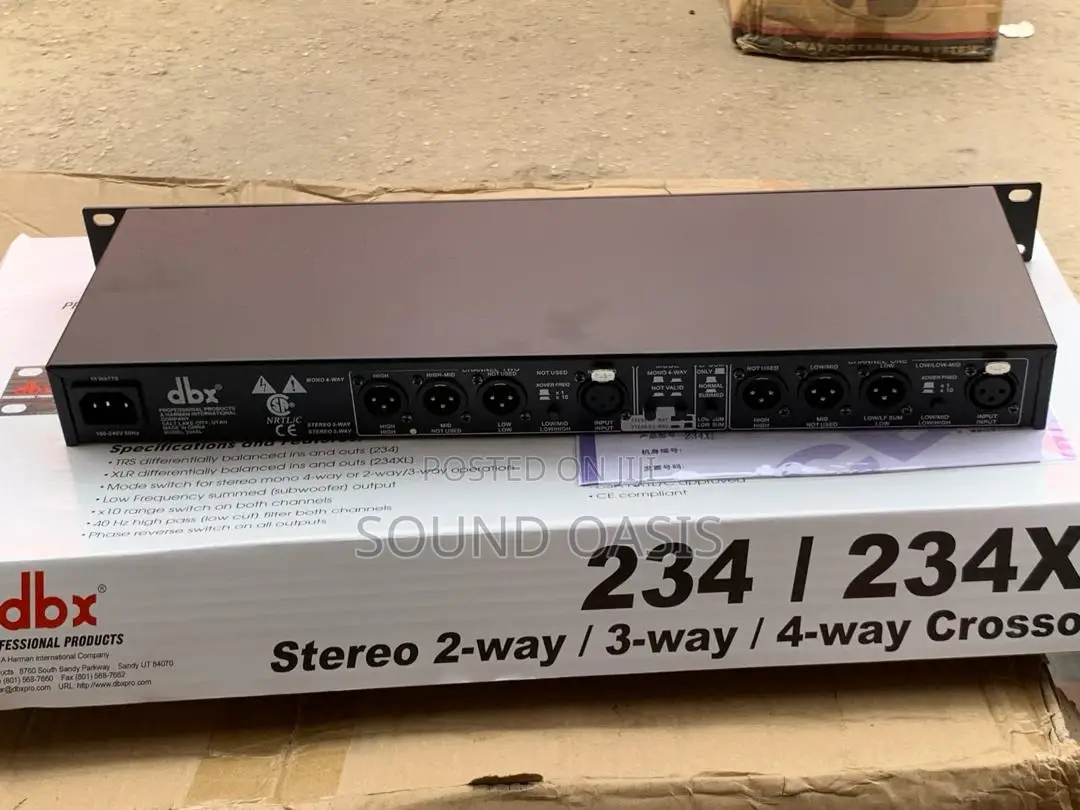 DBX 234/234xl Stereo Crossover in Accra Metropolitan - Audio & Music ...