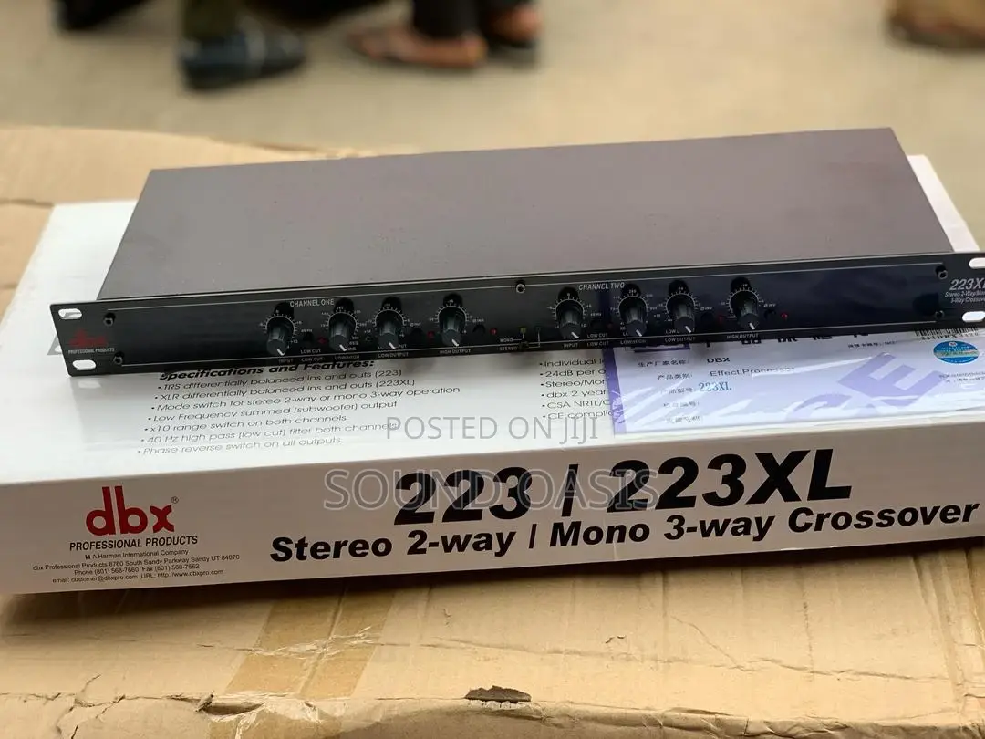 DBX 223XL Stereo/Mono Crossover in Accra Metropolitan - Audio & Music ...